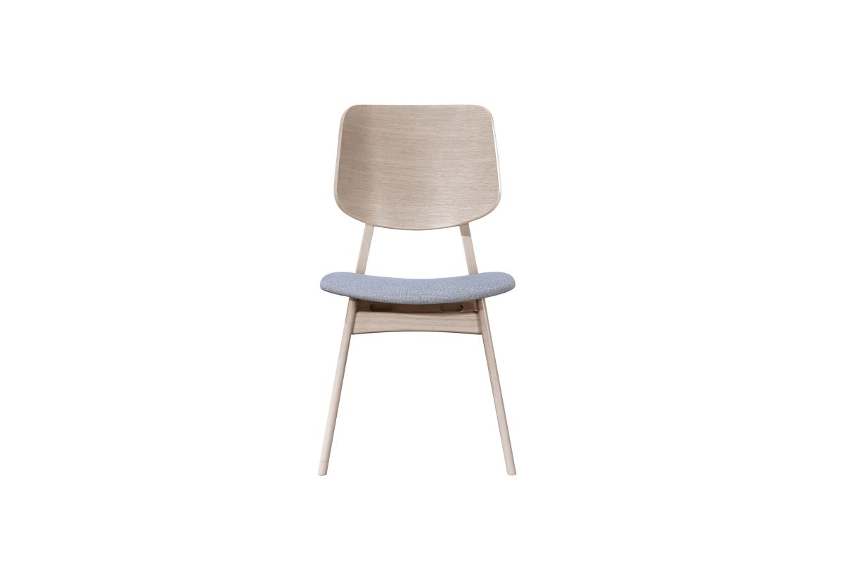 Oscar Wood Back Chair - White Ash at Gardner White