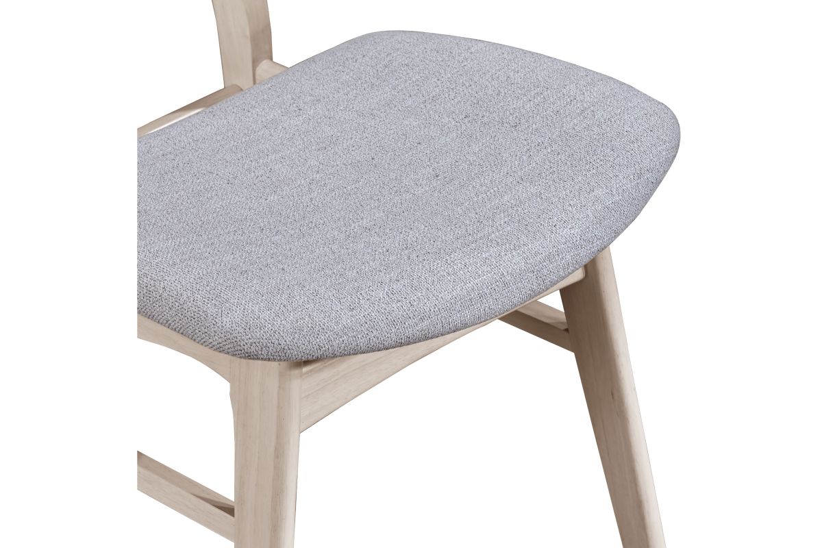 Oscar Wood Back Chair - White Ash at Gardner White