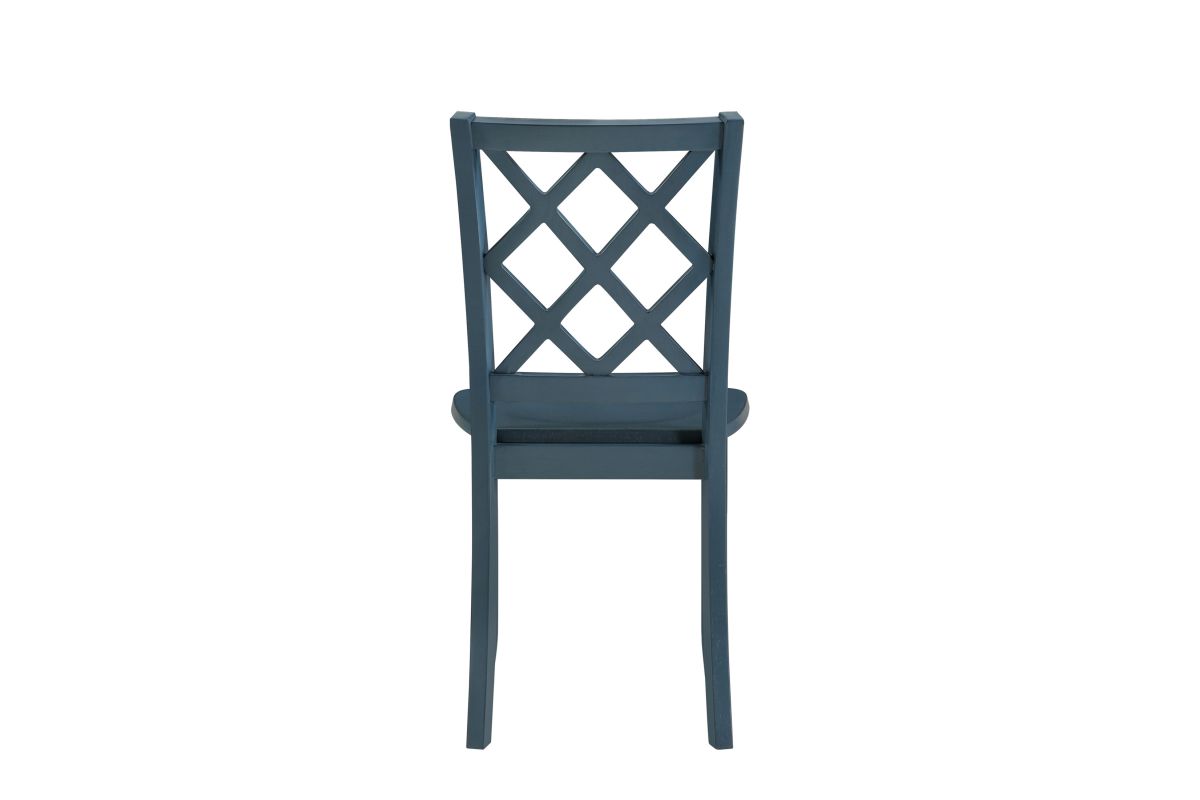 Trellis Dining Chair (Set of 2) - Blue at Gardner White