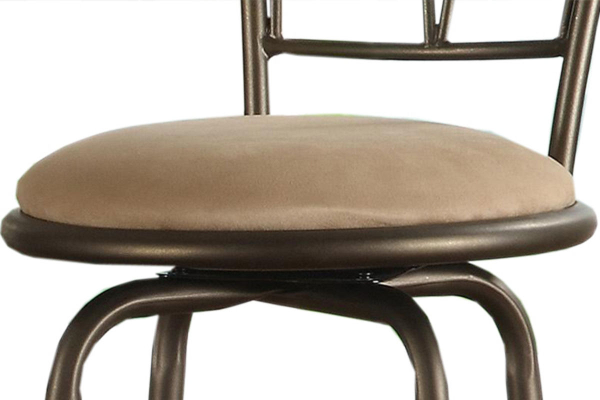 Zephyr Adjustable Height Diamond Back Bar Stool at Gardner-White