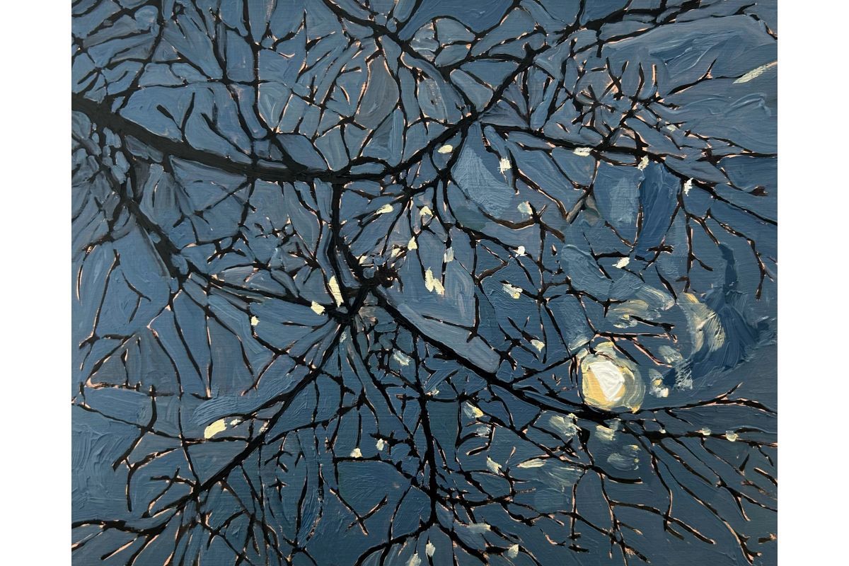 “Half Moon in Taurus” by Kaysi Grimes at GW Home