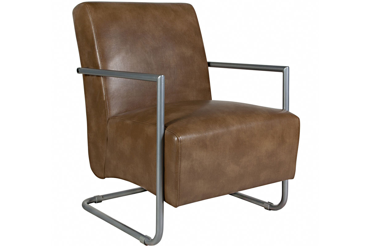 Roscoe Chocolate Brown Arm Chair at Gardner-White