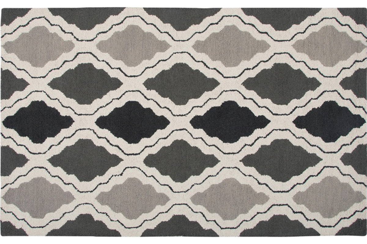 Country Black Diamond Rug - 5x8 at Gardner-White