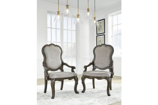Maylee 11-Piece Dining Set with Two Arm Chairs at Gardner White