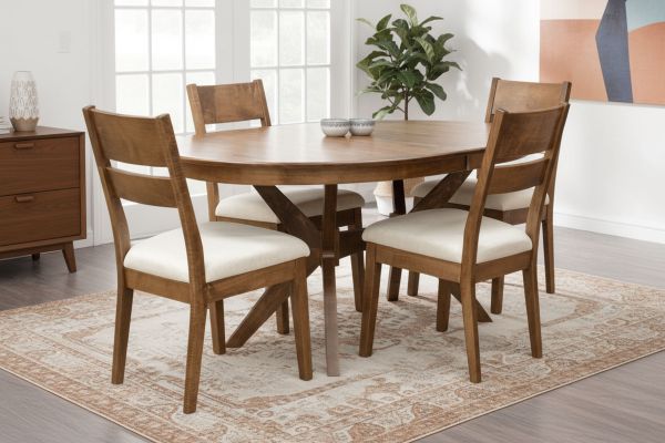 Paramour Extendable Table + 4 Chairs at Gardner White
