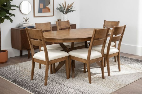 Paramour Extendable Table + 6 Chairs at Gardner White