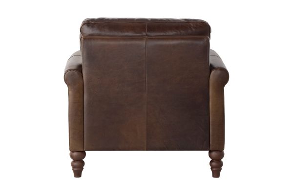 Oscar Leather Chair at Gardner White