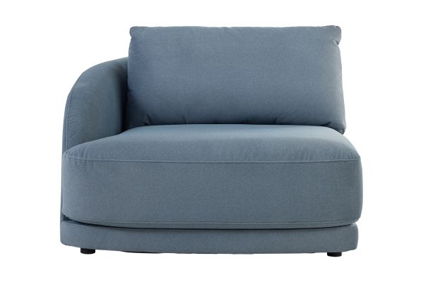 Alba 2-Piece Sectional with Right Arm Facing Cuddler at Gardner White