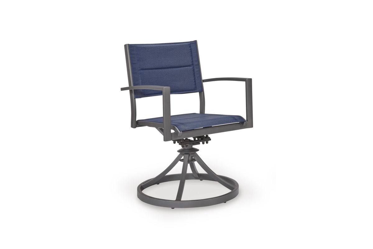 Rocky Creek Sling Swivel Chair (Set of 2) at Gardner White
