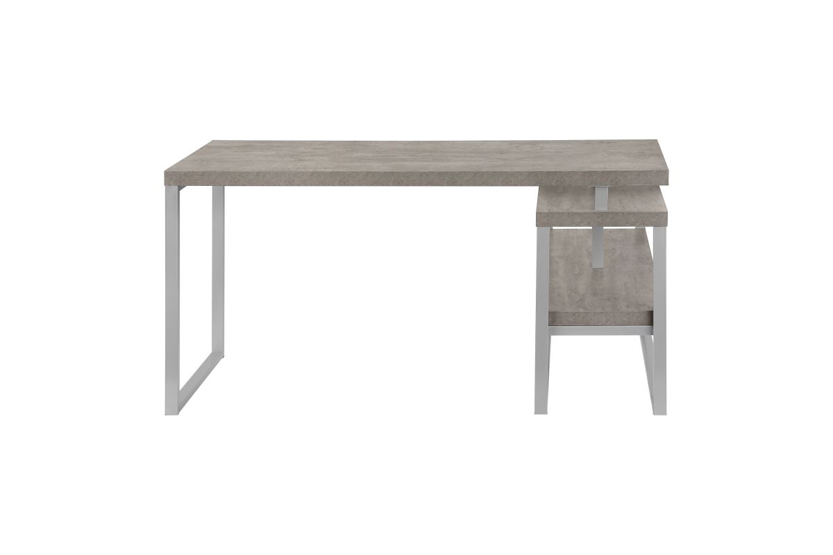 Monarch Specialties I 7586 - Grey 60" Computer Desk at Gardner White