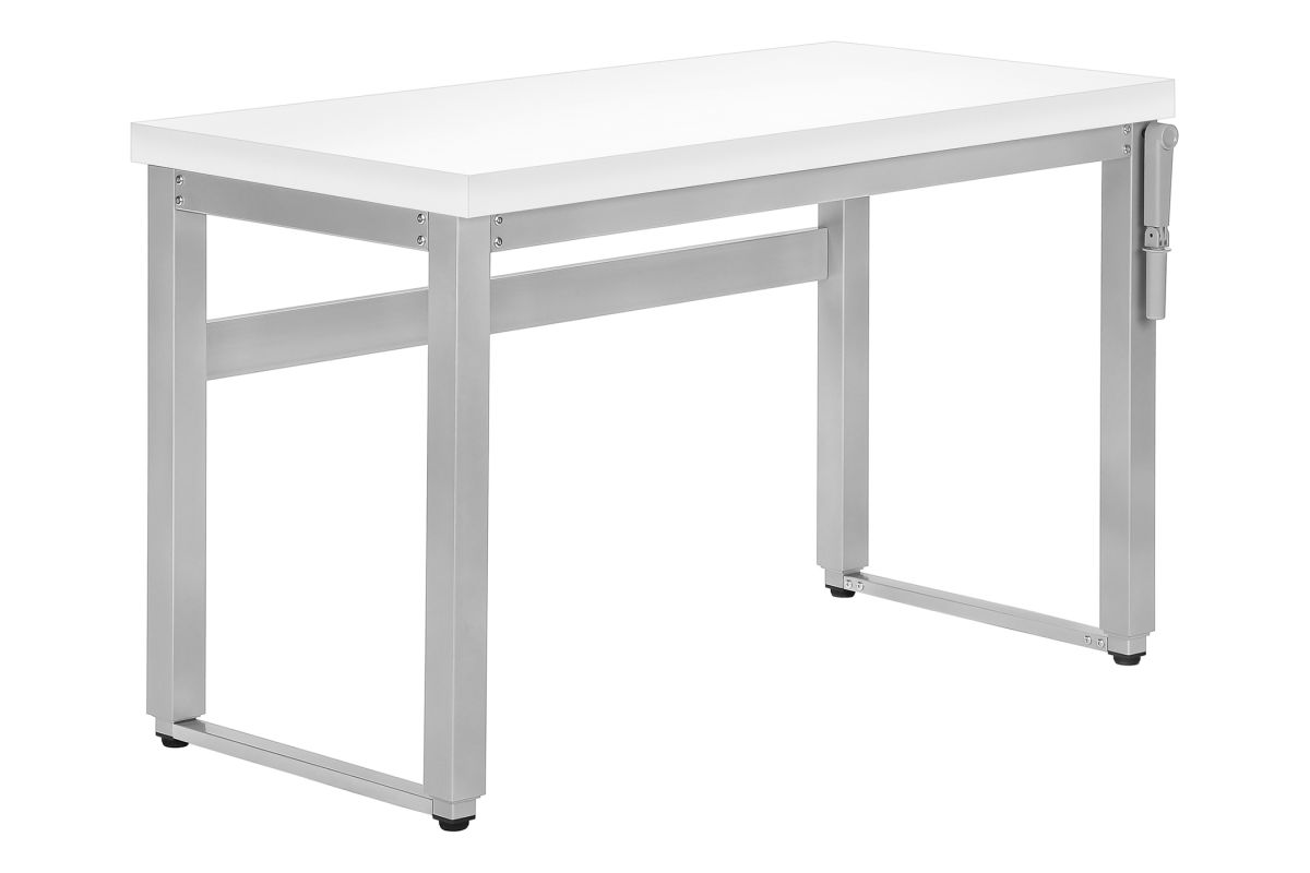 Monarch Specialties I 7683 - White 48" Computer Desk at Gardner White