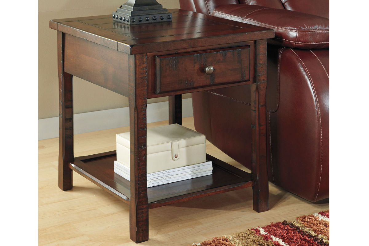 Hindell Park Rectangular End Table T645-3*FDROP-170629
