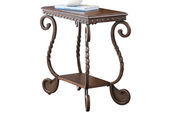 Rafferty Chair Side End Table by Ashley at Gardner-White