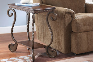 Rafferty Chair Side End Table by Ashley at Gardner-White