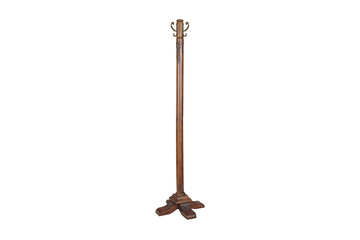 Woodbury Mahogany Coat Rack Powell 520-274 at Gardner-White
