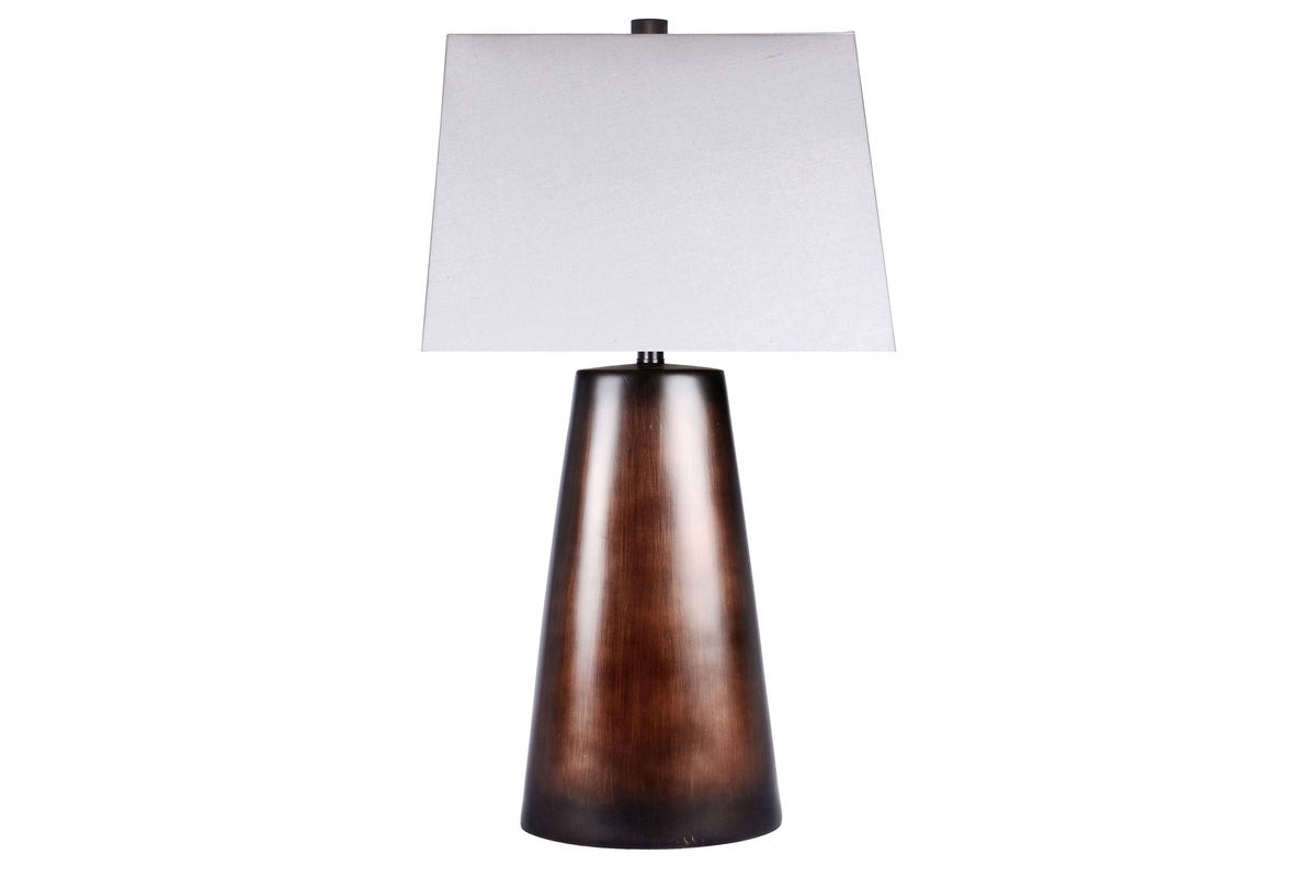 Brushed Brown Table Lamp at Gardner-White