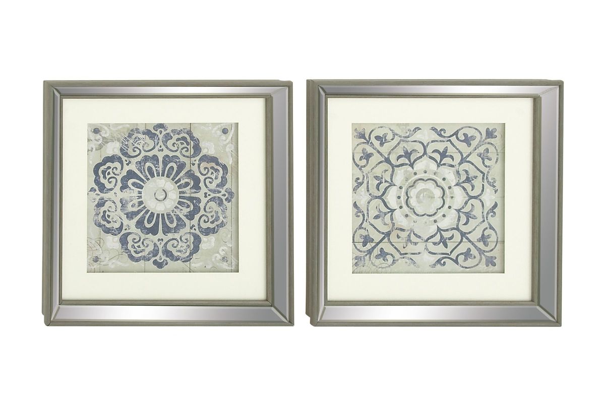 Canvas Arts Rustic Flourish Wall Art (Set of 2) at Gardner-White