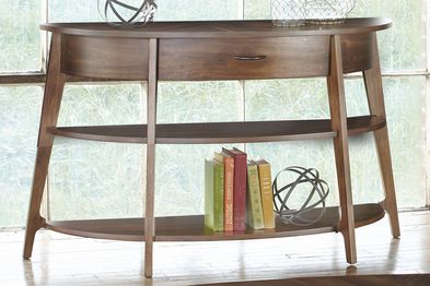 Landon Demilune Sofa Table at Gardner-White