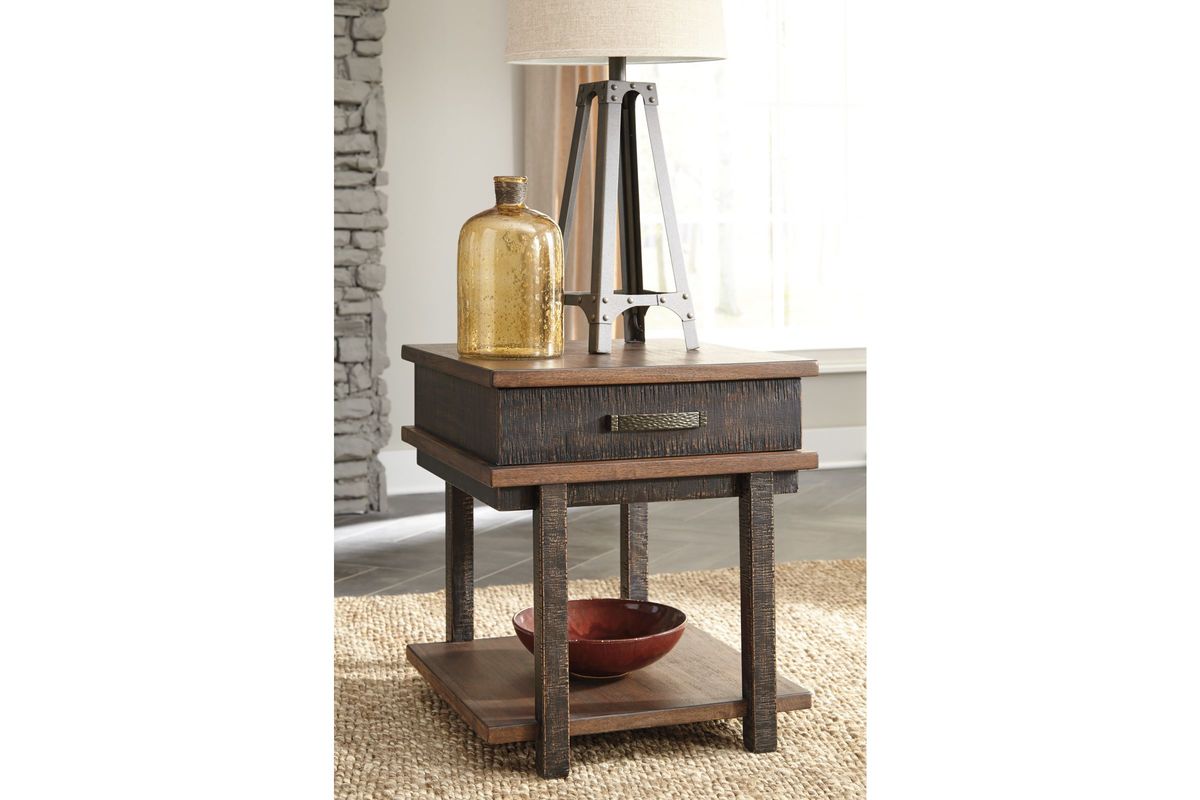 Stanah Rectangular End Table by Ashley at Gardner-White