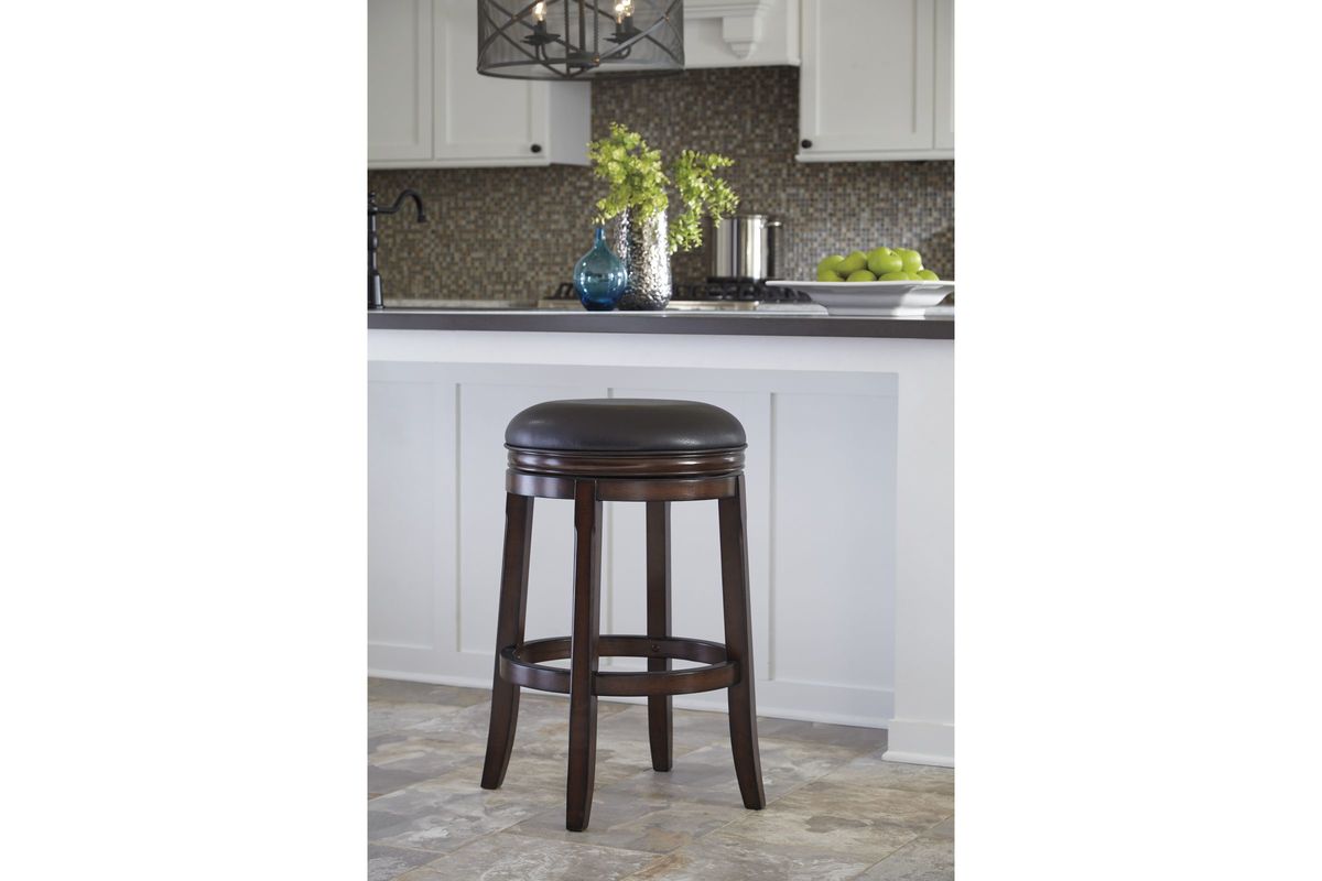 Porter Tall Upholstered Swivel Stool Set of 2 by Ashley