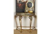 Byzantine Inspired Antique Console Table at Gardner-White