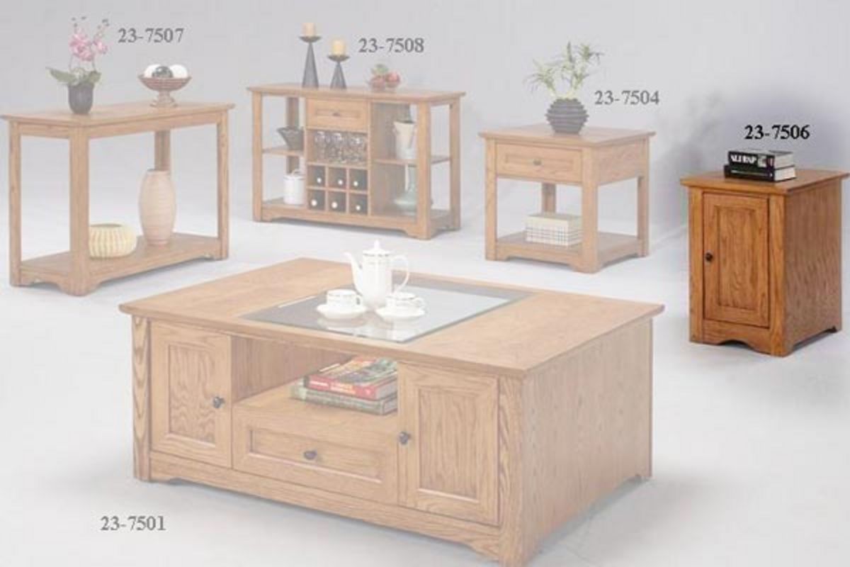 Mission Chairside End Table at Gardner-White