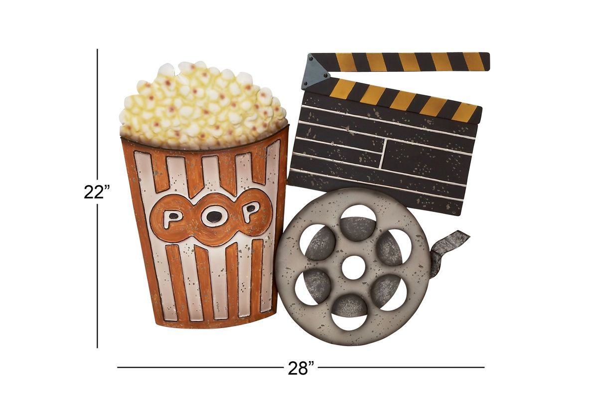 Nostalgia Inspired Cinema Wall Decor at Gardner-White