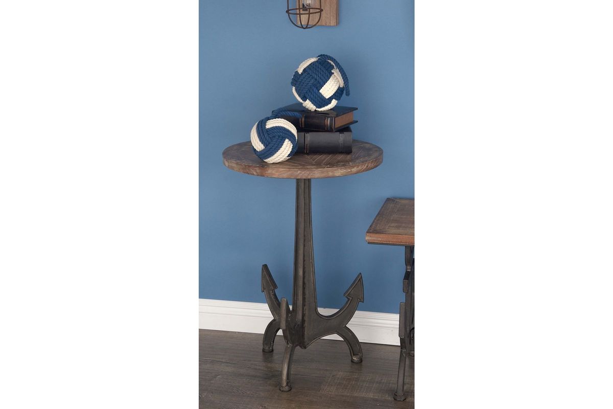 Nautical Anchor Accent Table at Gardner-White