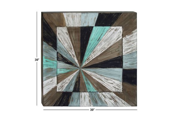 Rustic Reflections Wooden Wall Art at Gardner-White