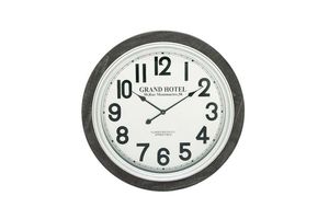Rustic Reflections 31" Analog Wall Clock at Gardner-White
