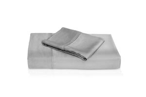 Split King Bamboo Sheets in Silver by Brooklyn Bedding