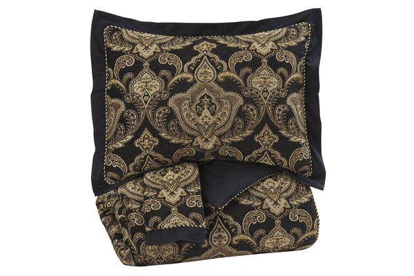 Amberlin Queen Comforter Set by Ashley at Gardner-White