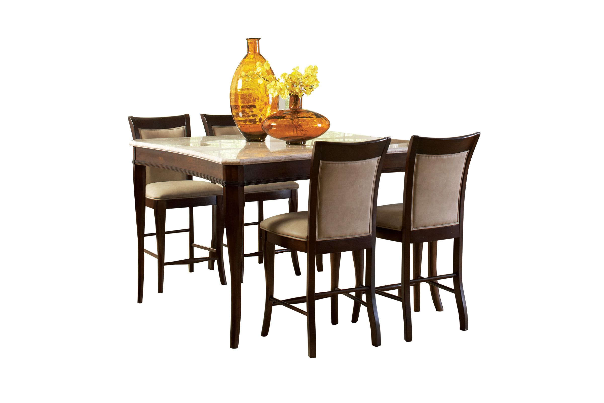 Marseille Gathering Table + 4 Stools at Gardner-White